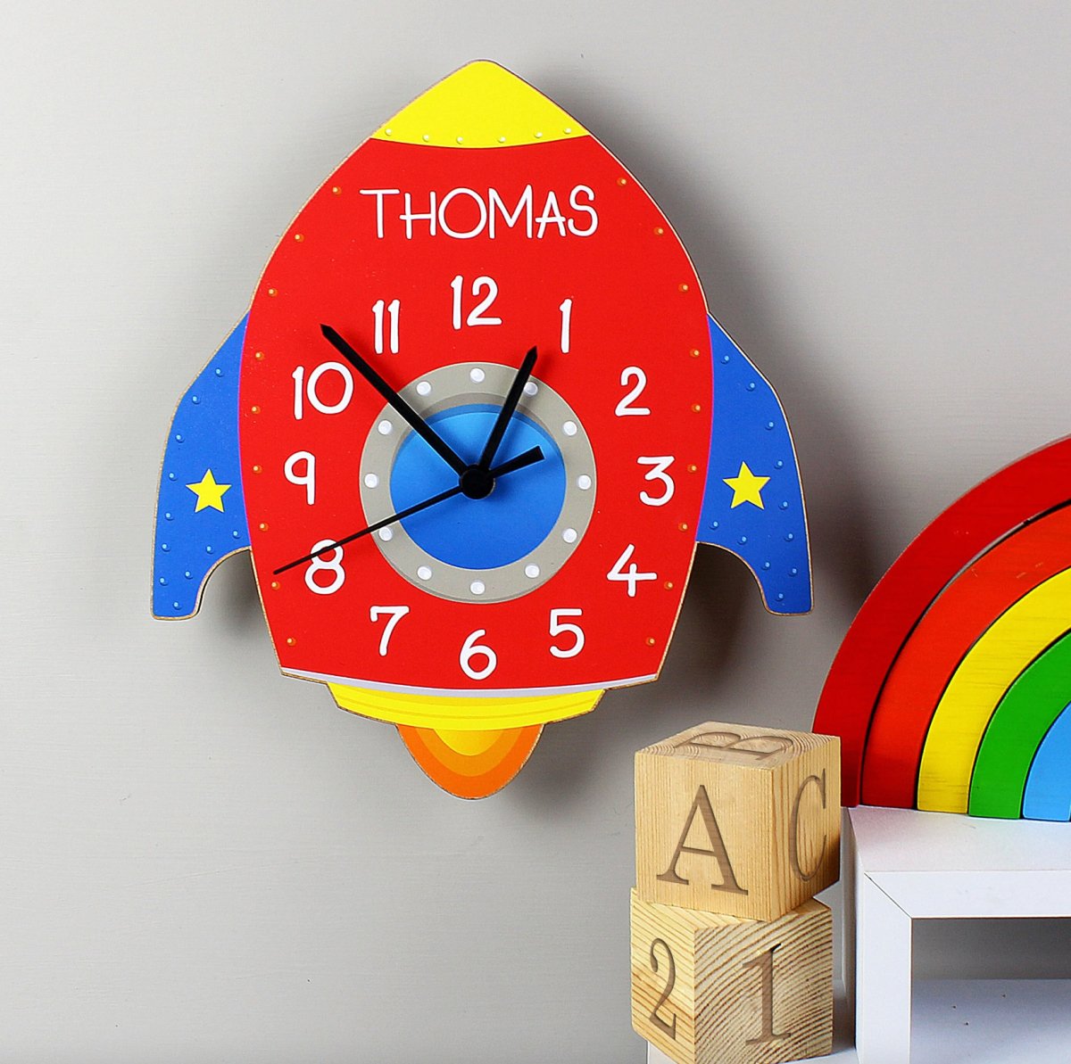 Discover Fun & Unique Personalised Clocks for Kids Room