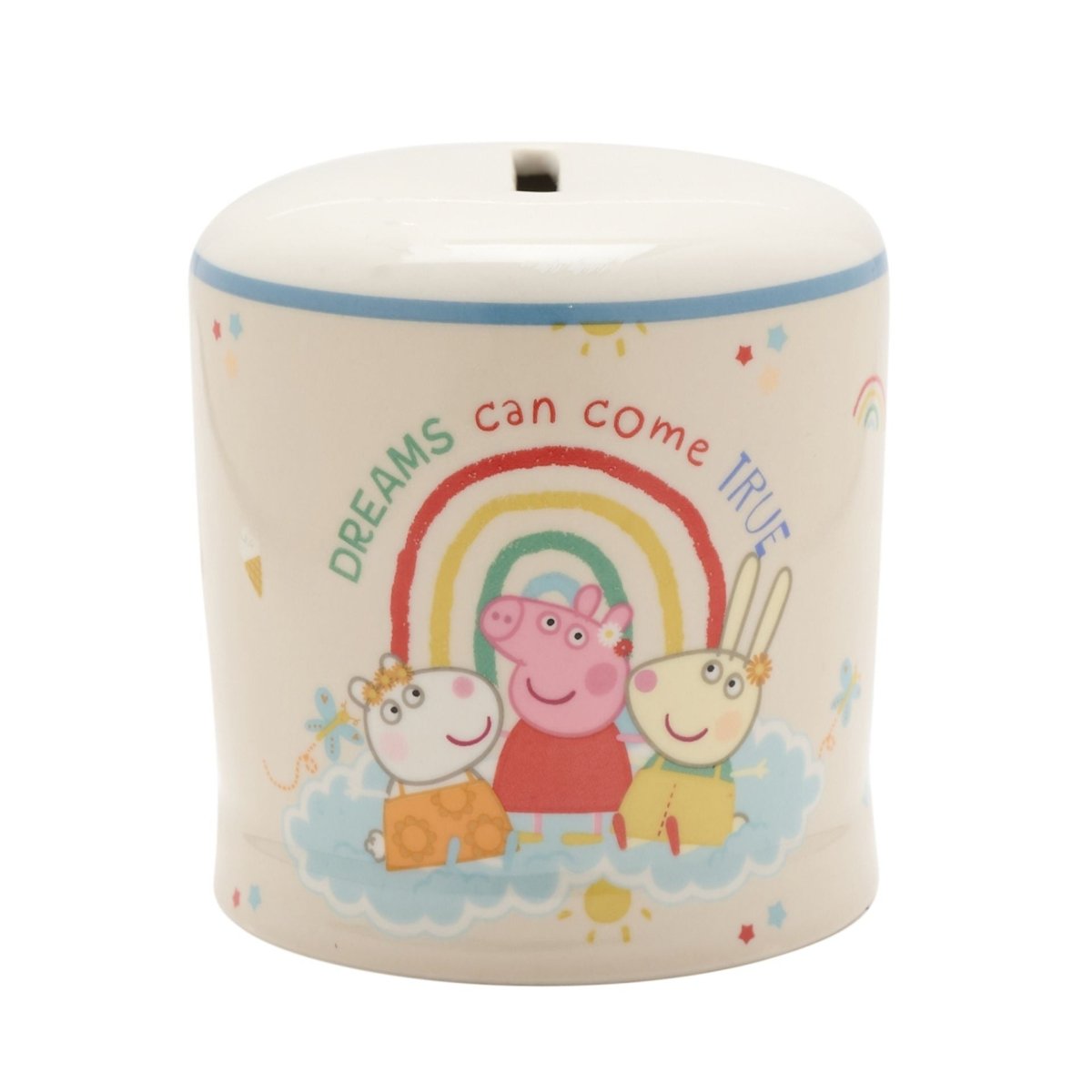 Peppa Pig Ceramic Money Box – Just Blue Or Pink