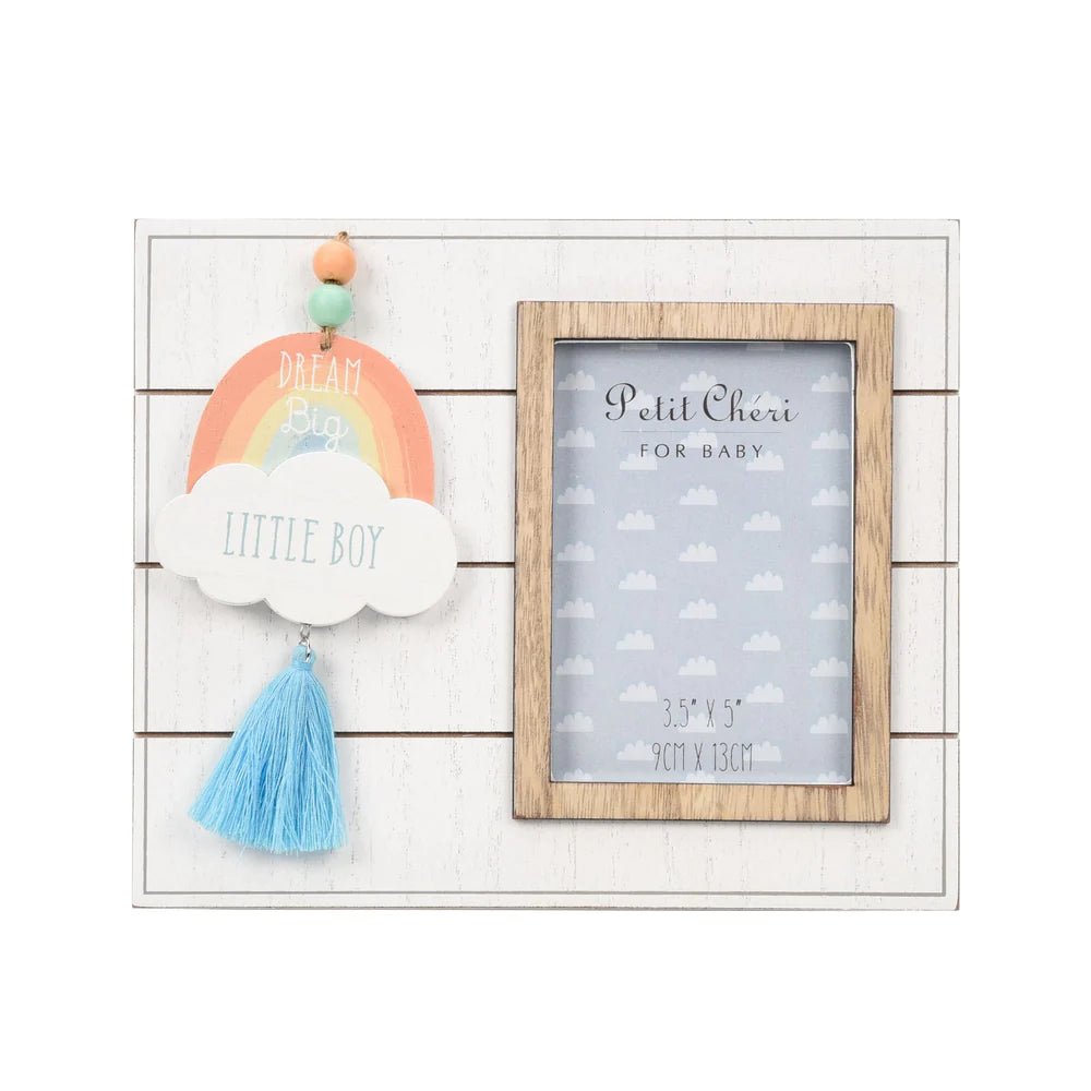 Dream Big Little Boys Photo Frame – Just Blue Or Pink