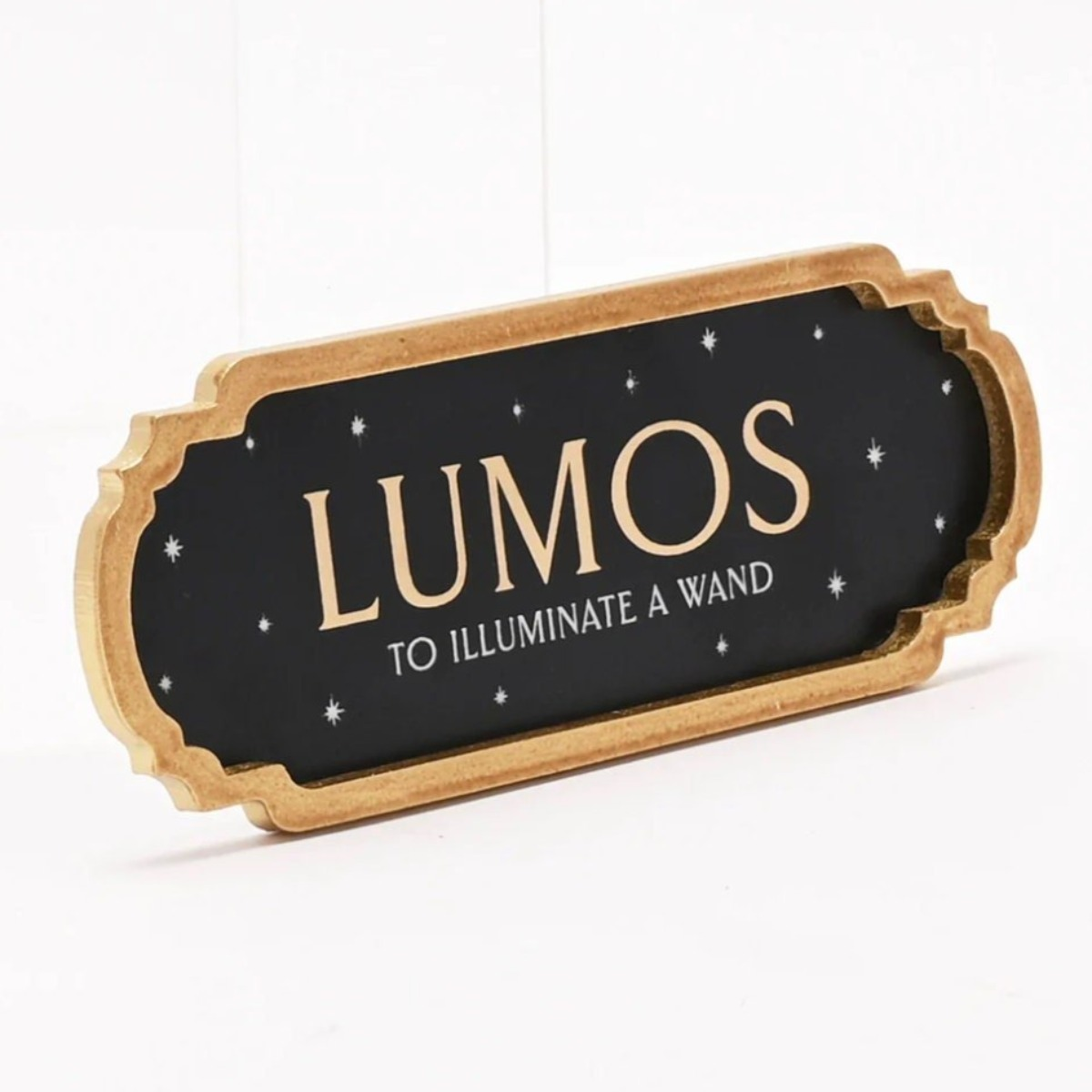 Harry Potter Alumni Lumos Spell Sign - Glow in the Dark – Just Blue Or Pink