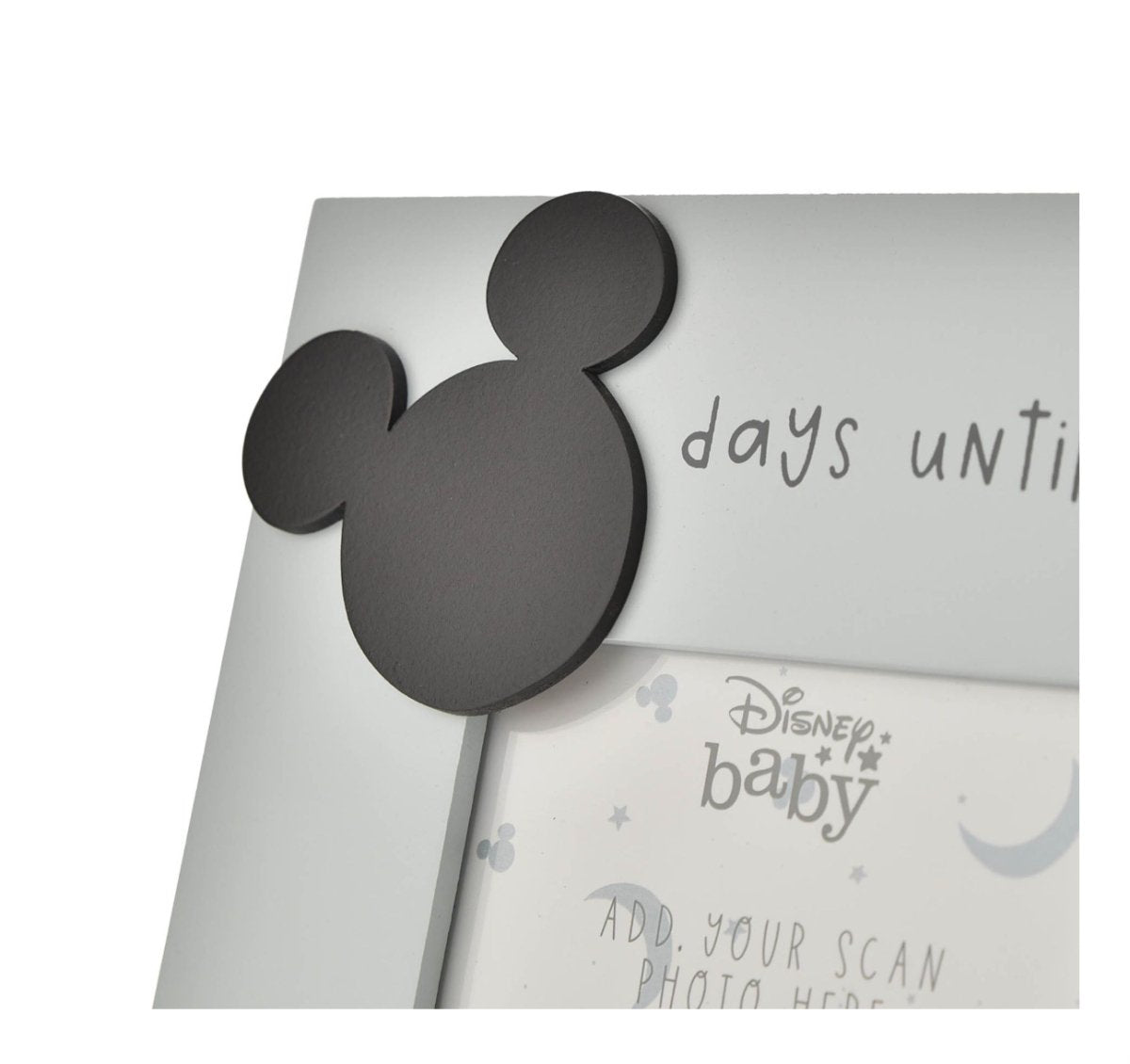 Blue Mickey Mouse Countdown Scan Frame|Perfect for Baby Boy's Nursery ...