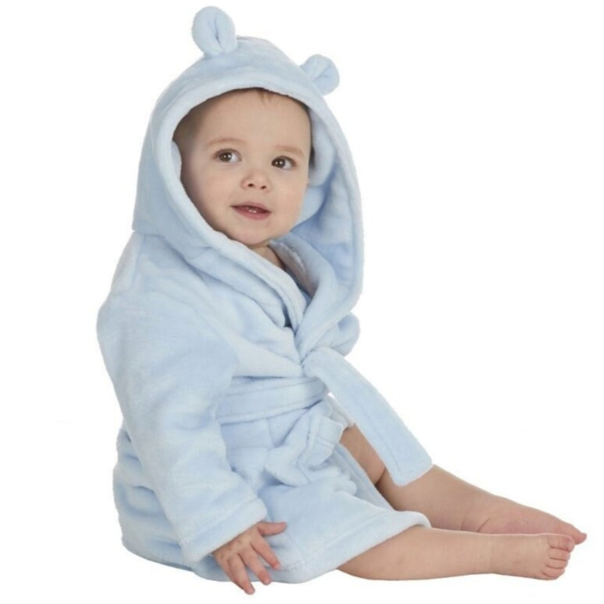 Personalised Blue Dressing Gown