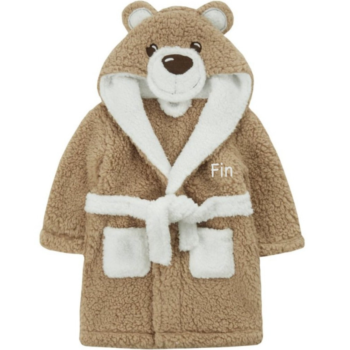 Personalised Dressing Gown - Teddy Bear