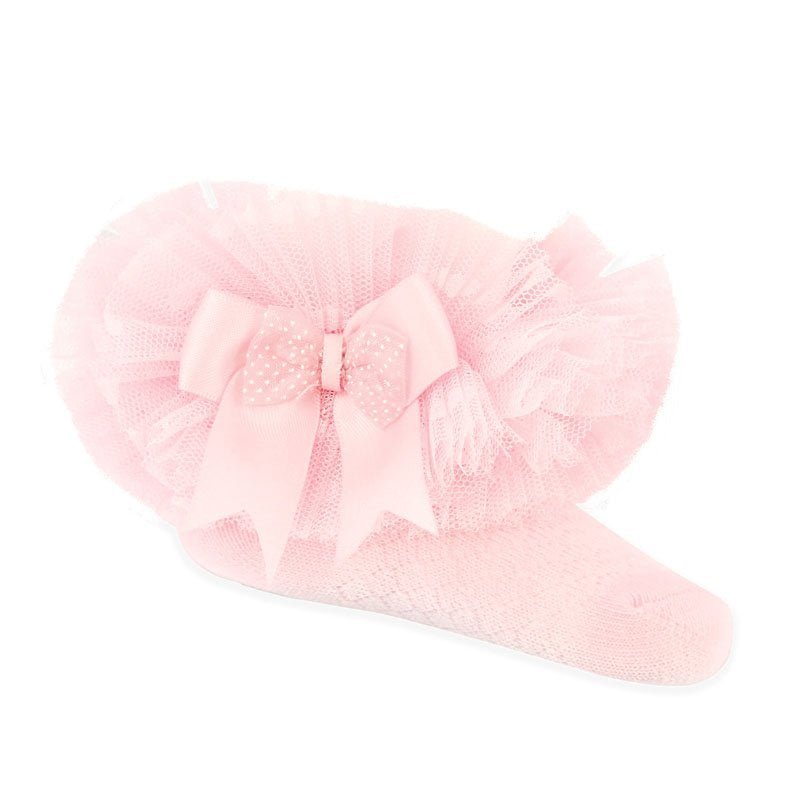 Pink Frilly TuTu Socks – Just Blue Or Pink