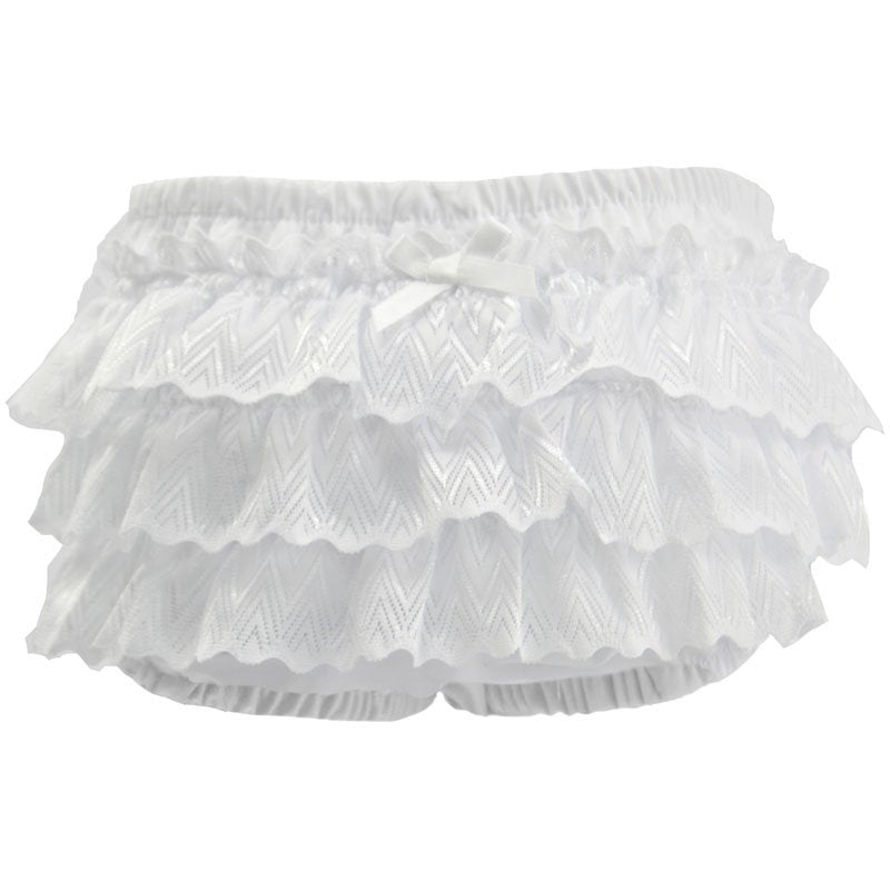 White Frilly Pants – Just Blue Or Pink